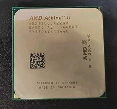 AMD Athlon II CPU Processor Dual Core Processor AM3 2.8Ghz ...