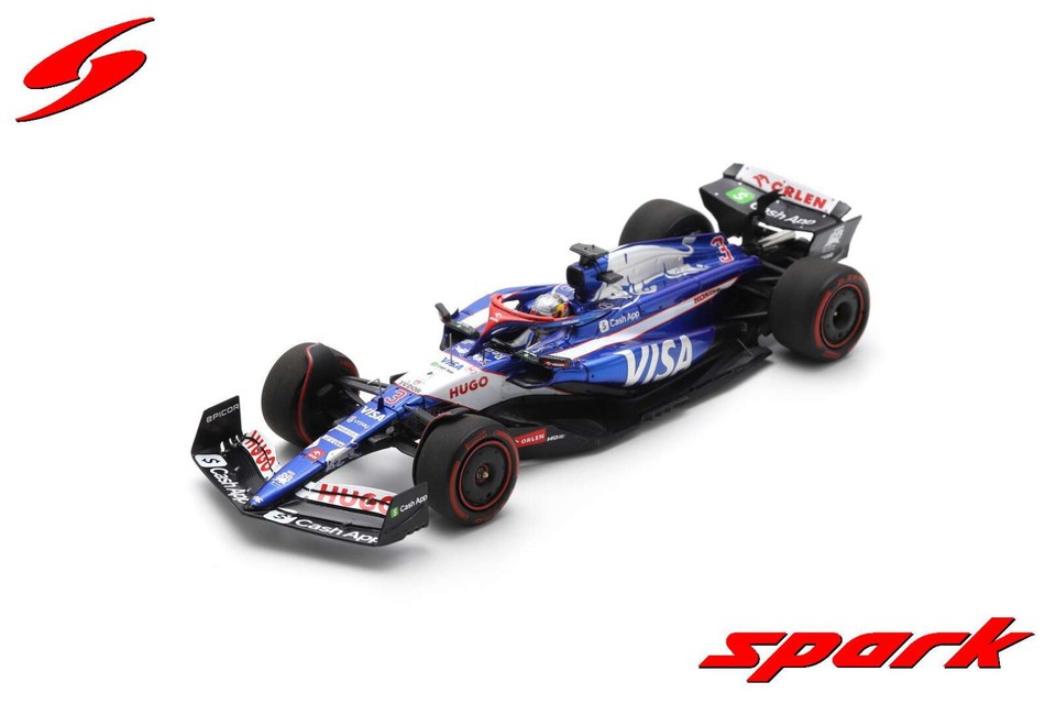 Spark Visa Cash RB - Daniel Ricciardo - 2024 Bahrain GP 1:43 Diecast ...