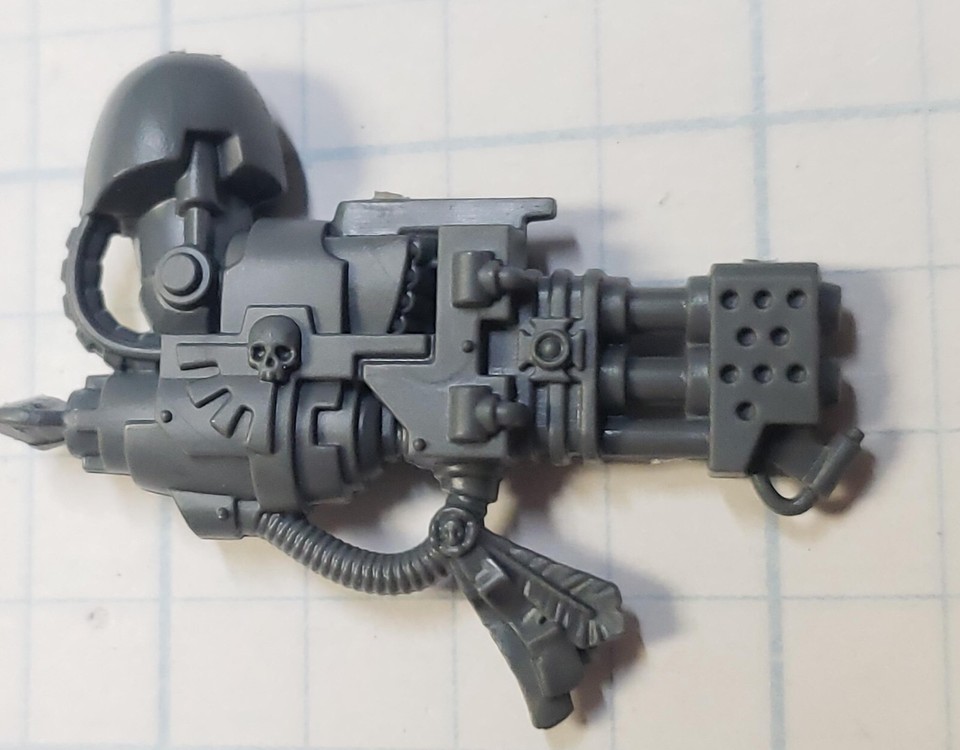 Warhammer 40k Dark Angels Bits OOP Deathwing Terminator Engraved Heavy ...