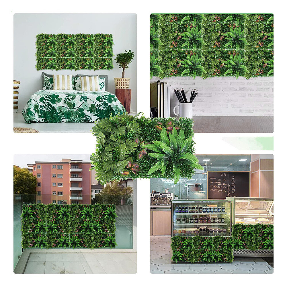 Artificial Plastic Plant Flower Grass Wall Panels Wedding Venue ...