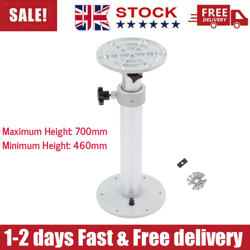 Telescopic Removable Table Leg Campervan & Caravan Table Pedestal ...