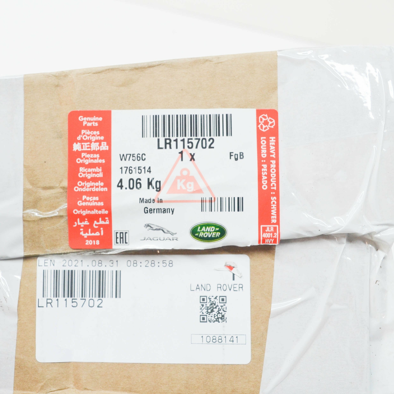 LAND ROVER DISCOVERY SPORT L550 Crankshaft Pulley LR115702 New Genuine ...