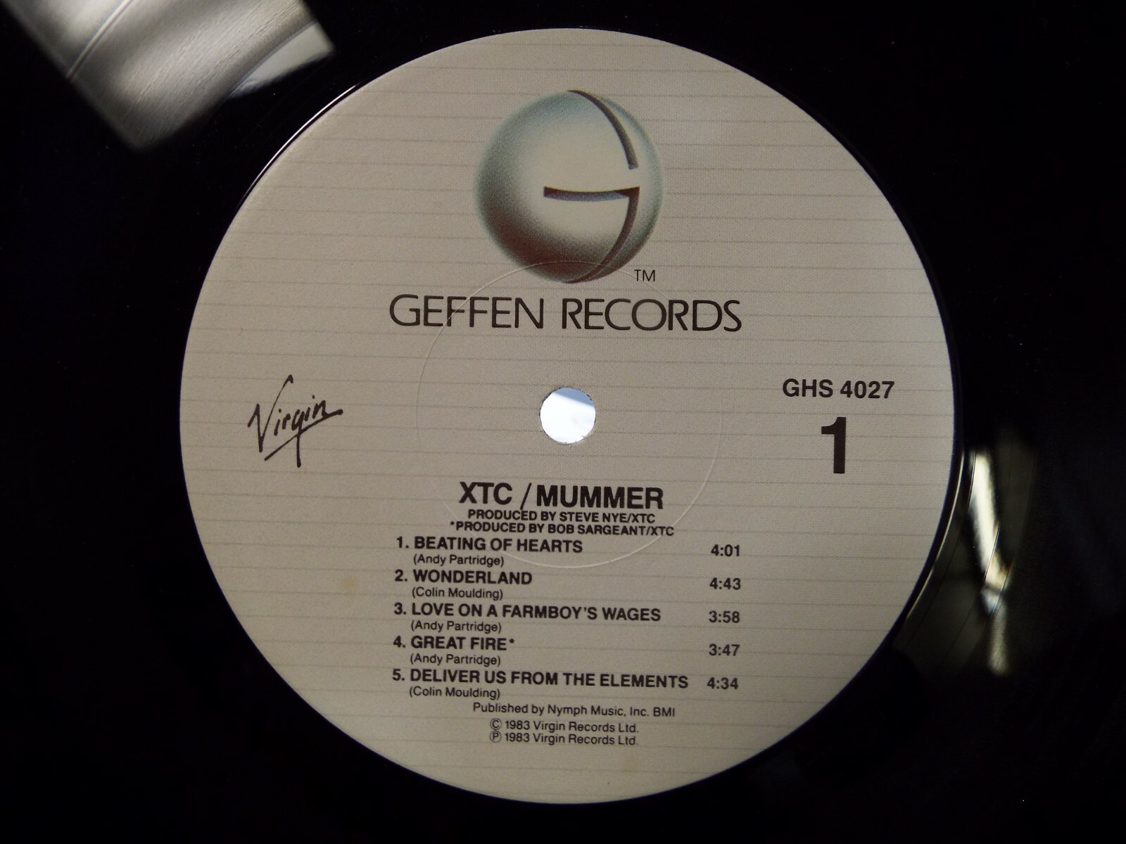 XTC MUMMER 1983 NEW WAVE LP VINYL ALBUM | eBay