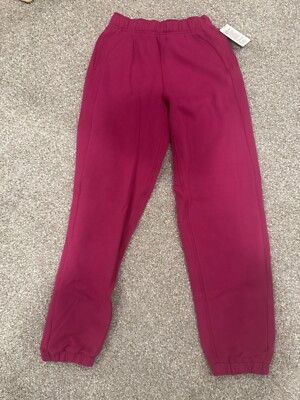 Lululemon Scuba Mid-Rise Oversized Jogger Tall XS In Ripened Raspberry ...