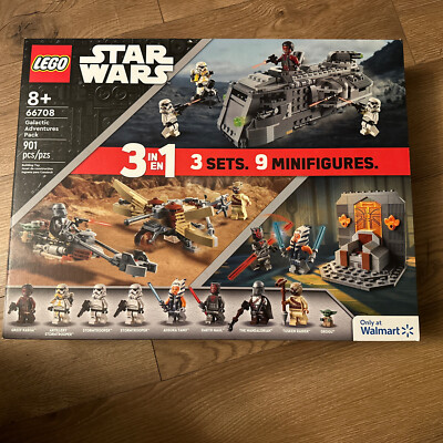 LEGO Star Wars: Galactic Adventures Pack (66708). Includes 75311, 75310 ...