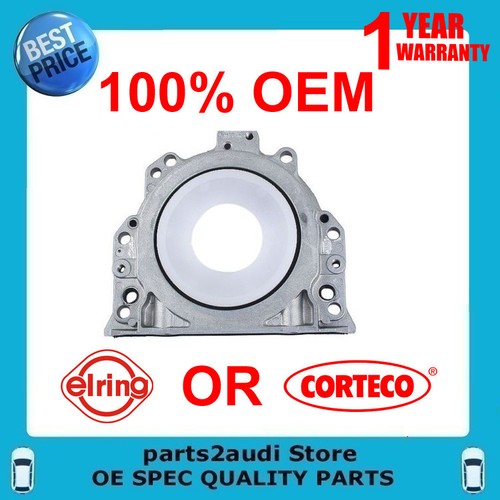 oem CRANKSHAFT SEALS W FLANGE, OEM FRONT + REAR MAIN OIL SEALS, AUDI VW ...
