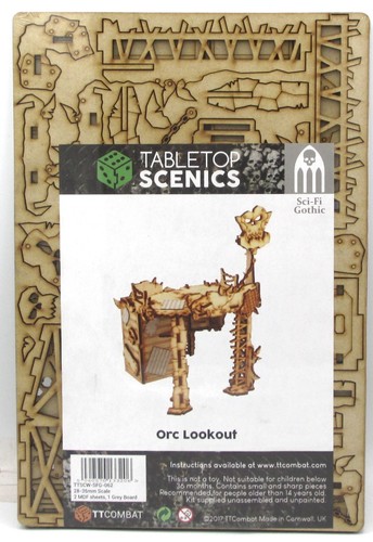 TTCombat TTSCW-SFG-062 Orc Lookout (Sci-Fi Gothic) Terrain Kit Watchtower | eBay