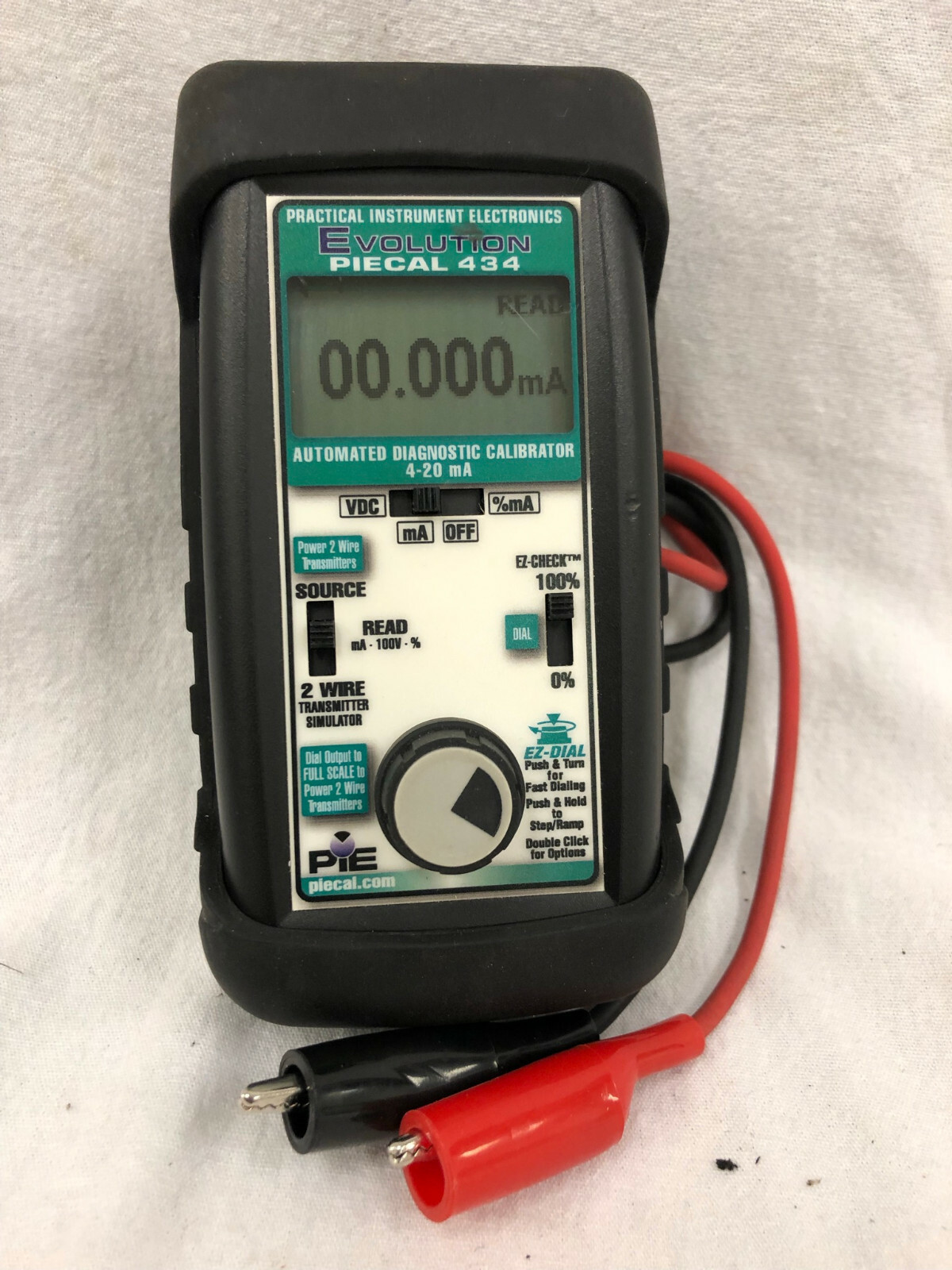 [USED] PIE 434 4-20mA Process Calibrator + NIST Calibration | eBay
