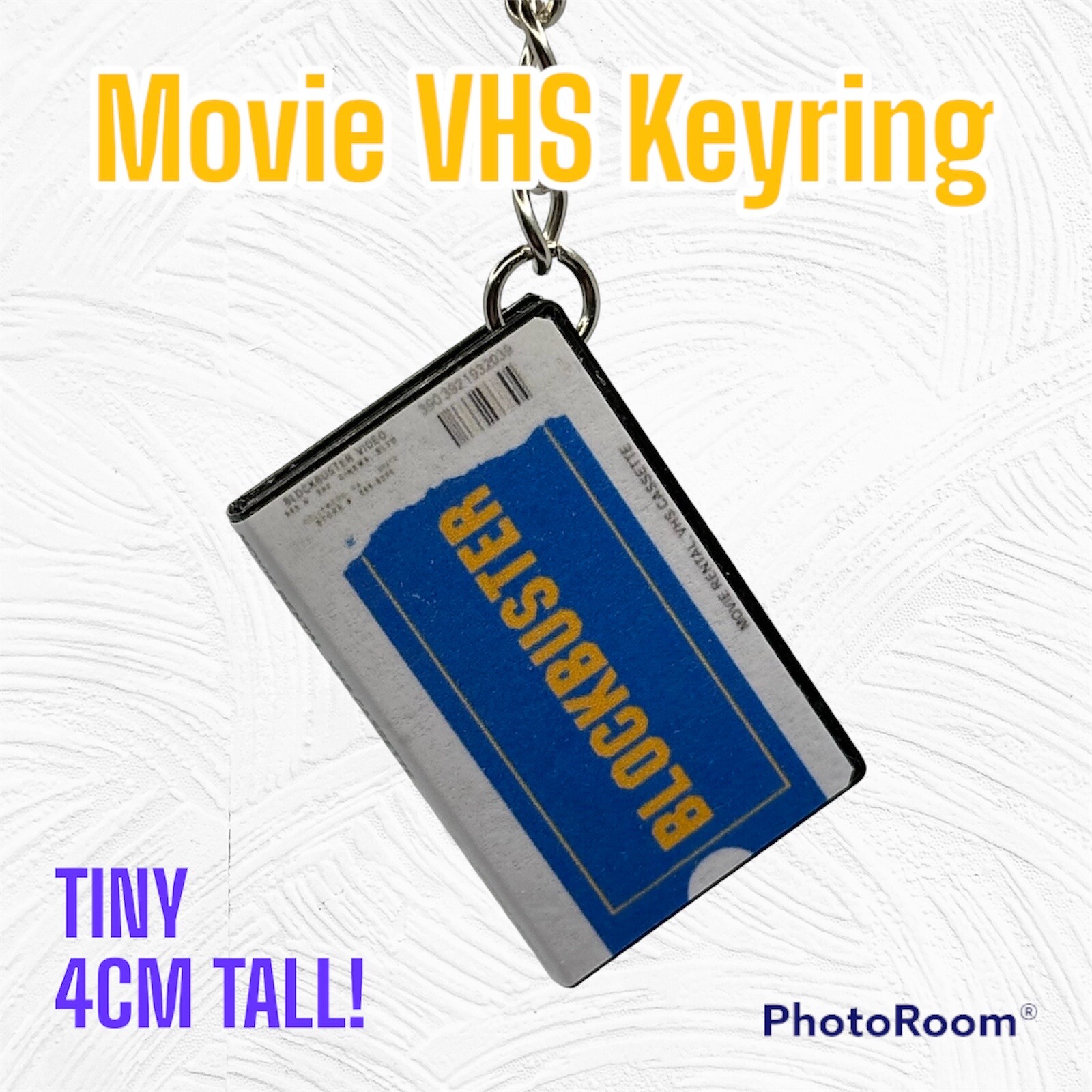 Miniature Nostalgic VHS Movie Box Film Customised Keyring | eBay
