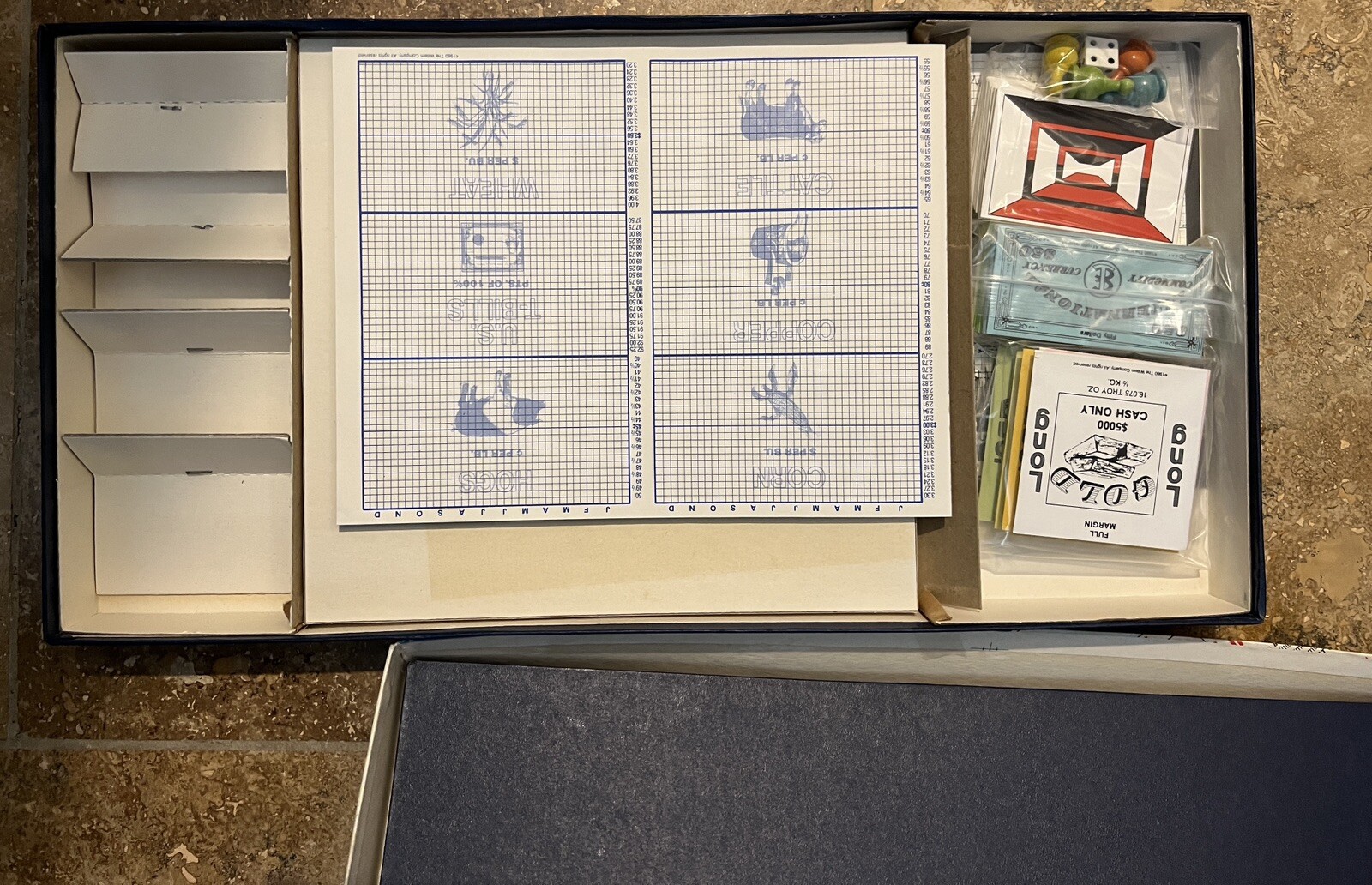 Limit Up Commodity Futures Trading Board Game - Game Complete - 1980 ...