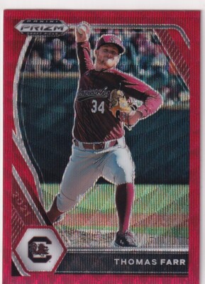 2021 Prizms Red Wave RC Thomas Farr Prizm Rookie Draft FR1213 | eBay