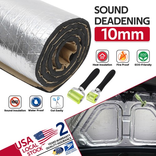 2㎡ Automotive Sound Deadening Insulation Heat Barrier Noise Proof ...