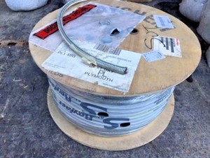 Raychem 100 Meter Drum 10mm Tubular Tinned Copper Braid Hose RAY-90-0 ...