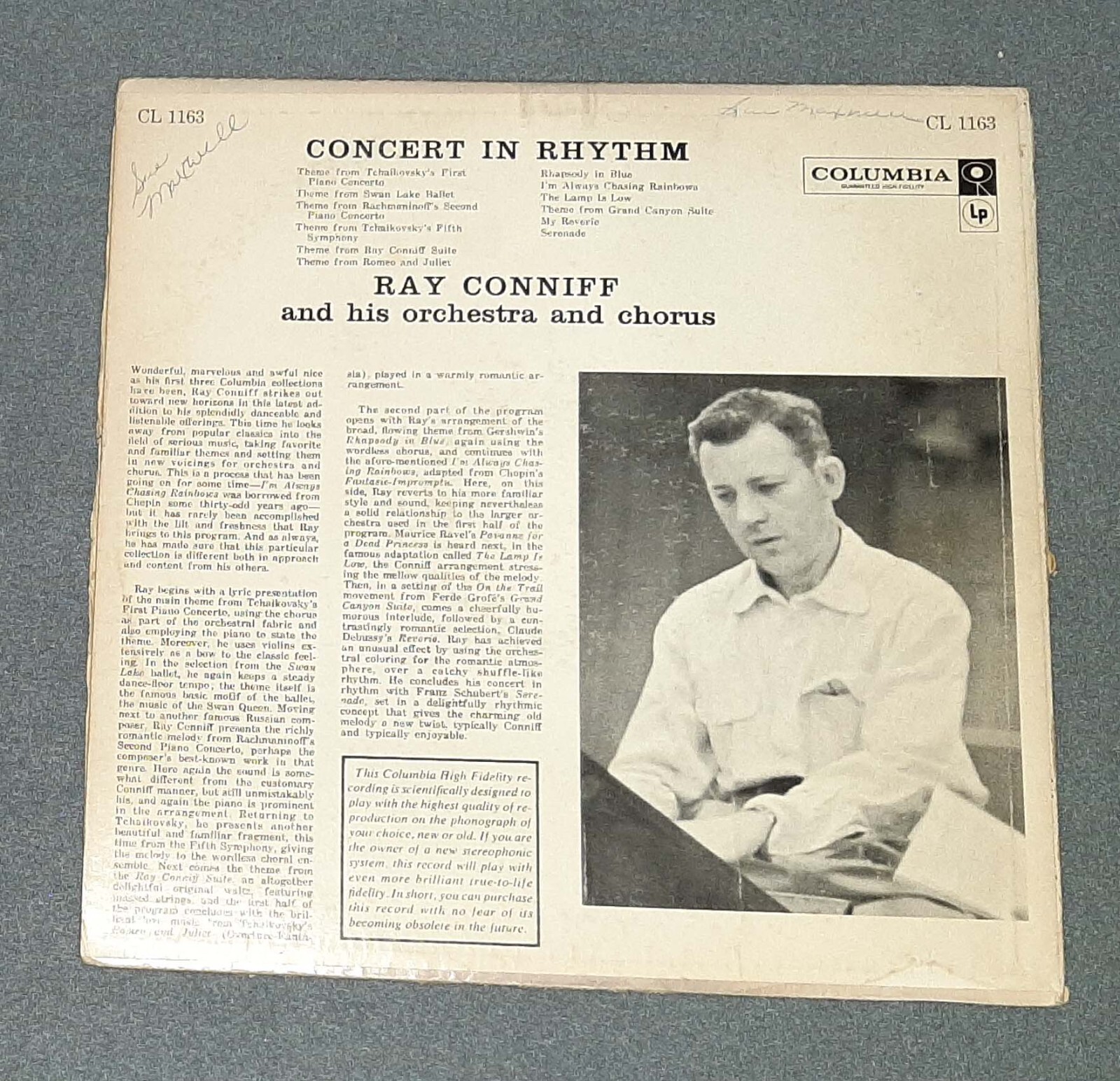 Ray Conniff - Concert in Rhythm (Record Album) | eBay