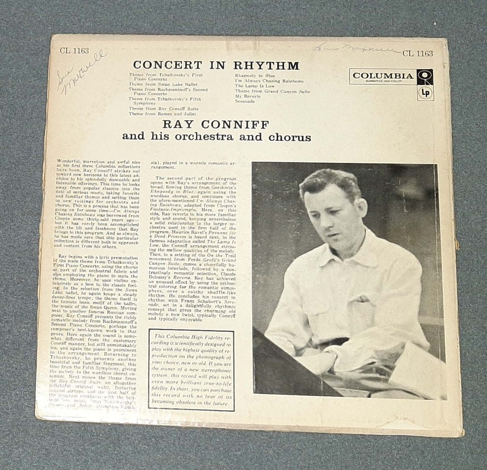 Ray Conniff - Concert in Rhythm (Record Album) | eBay