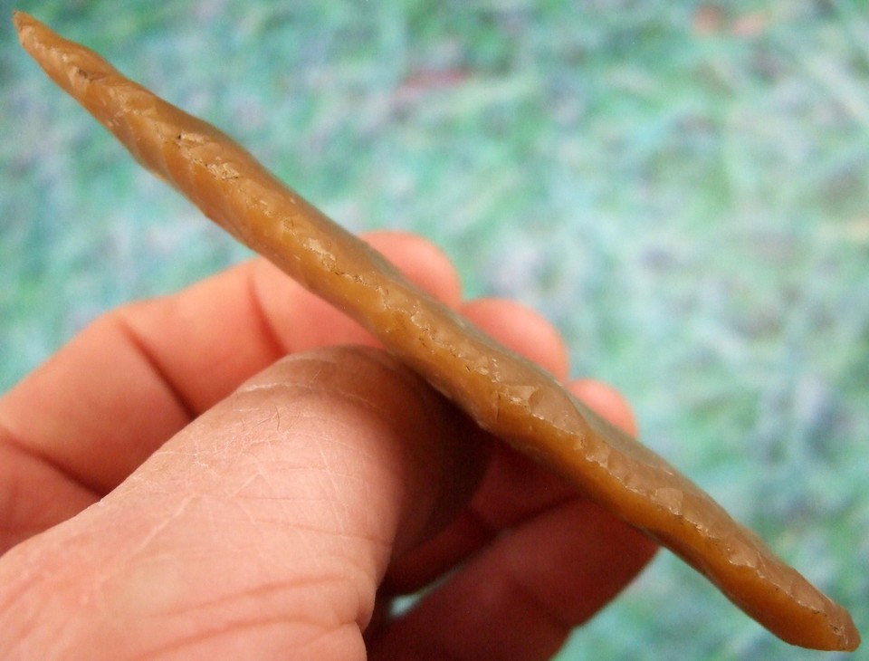 Super Fine Colorful 4 1/8 inch Semi-Trans Florida Clay Point with COA ...