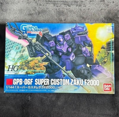 Plastic Model 1/144 Hg Gpb-06F Super Custom Zaku F2000 Warrior Gunpla ...