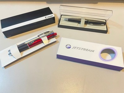 Jetstream Pirot Ballpoint Pen Set of 3 #2247a9 | eBay