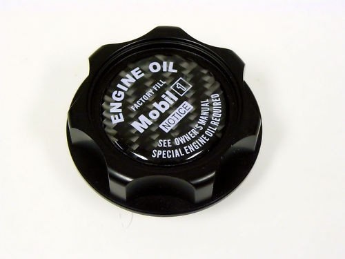 HONDA ACURA MOBIL 1 CARBON FIBER ENGINE OIL CAP BLACK | eBay