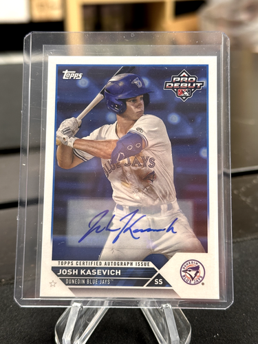 JOSH KASEVICH 2023 TOPPS PRO DEBUT AUTOGRAPH BLUE JAYS | eBay
