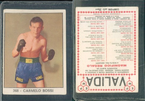 R@R@ Aufkleber Sportmeisterschaften 1966/67 Carmelo Bossi -N.368- Neu ...