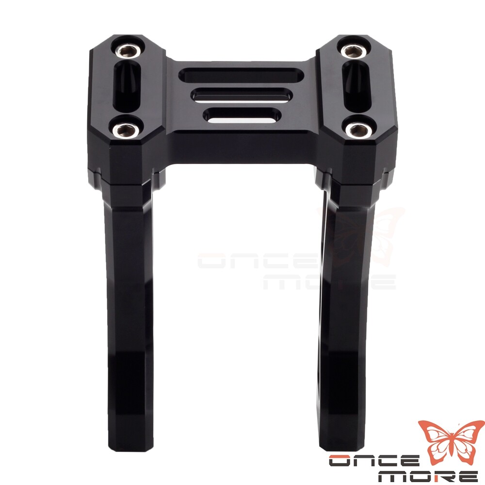 Motorcycle Handlebar Fat Pullback Risers W/ Top Clamp Cover Kit For Pan ...