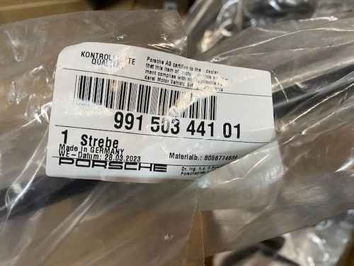 PORSCHE 911 991 718 GT4 GTS CAYMAN BOXSTER HEADLAMP STRUT OEM ...