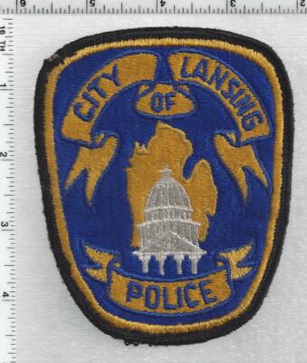 City of Lansing Police (Michigan) 1st Issue Shoulder Patch | eBay