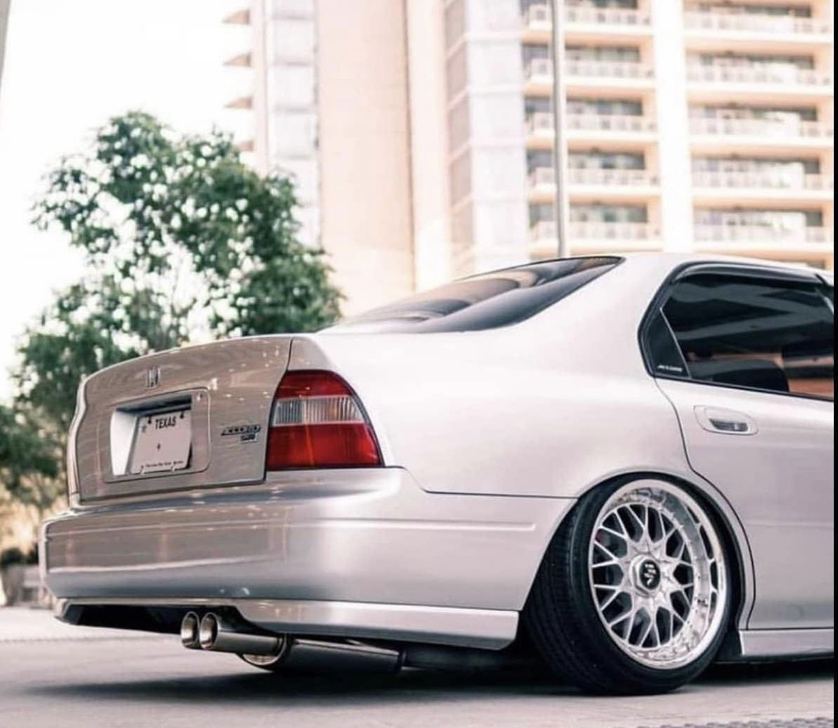 Stanced 94 Accord Sedan