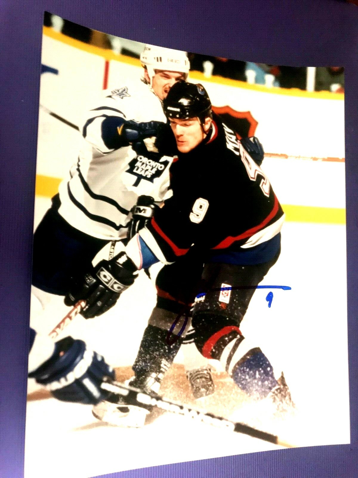 Brad May Autographed Vancouver Canucks 8x10 Photo COA | eBay
