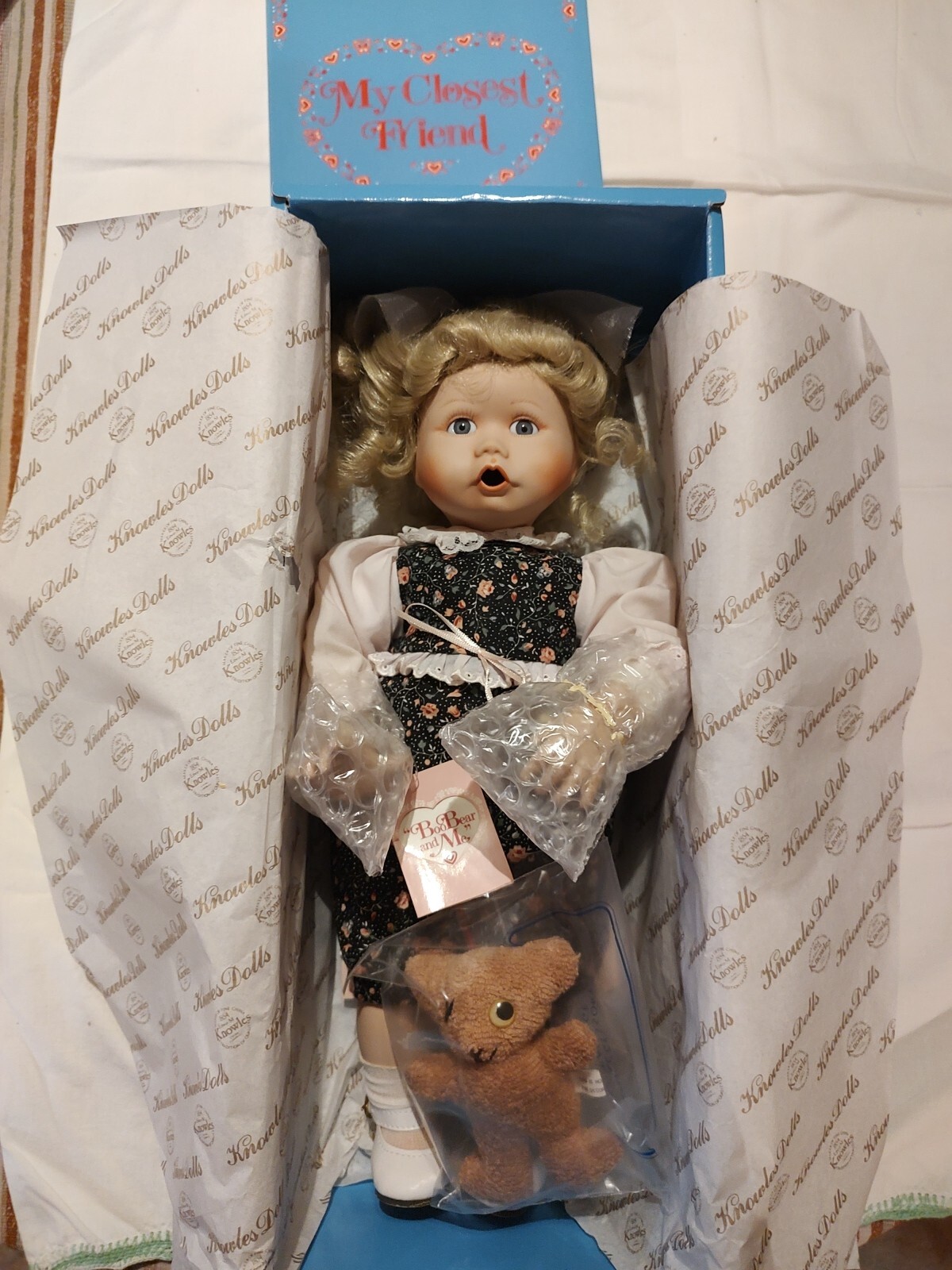 "Boo Bear and Me" My Closest Friend - 14 Inches - Ashton Drake ...