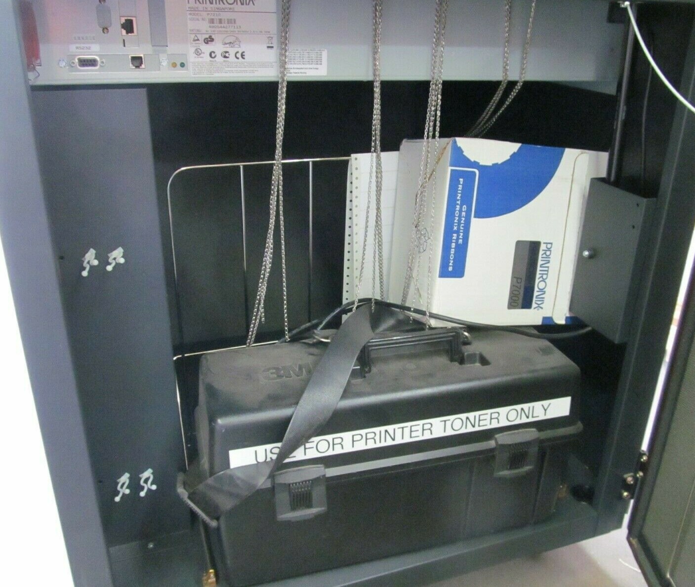 Printronix PSA3 P7210 Cabinet Cartridge Line Matrix Printer | eBay