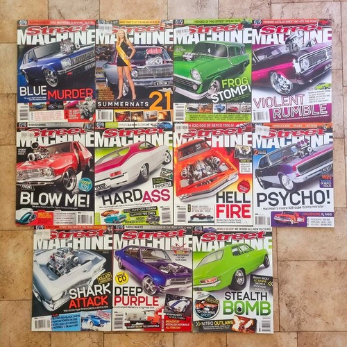 Street Machine Magazines 2008 - 11 Supercars Magazine Bulk Lot GC | eBay