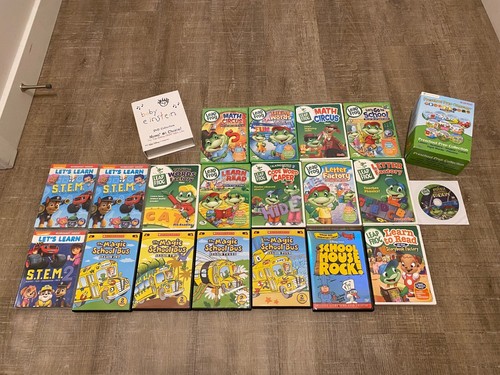 HUGE Collection of Kids/Toddler Educational DVDs! (Leap Frog, Magic ...