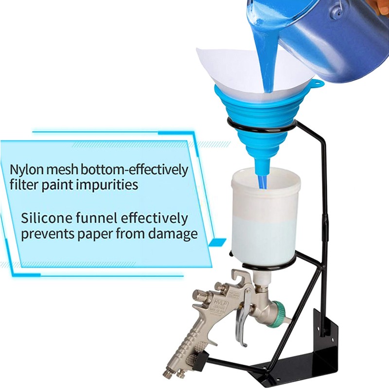 50Pc Paint Filter Paper Purifying Straining Cup Funnel Disposable Paper ...