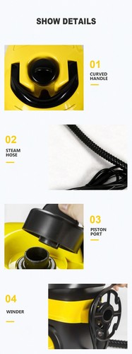 Double Boiler High Temperature Steam Engine Portable Steam Car Washing ...