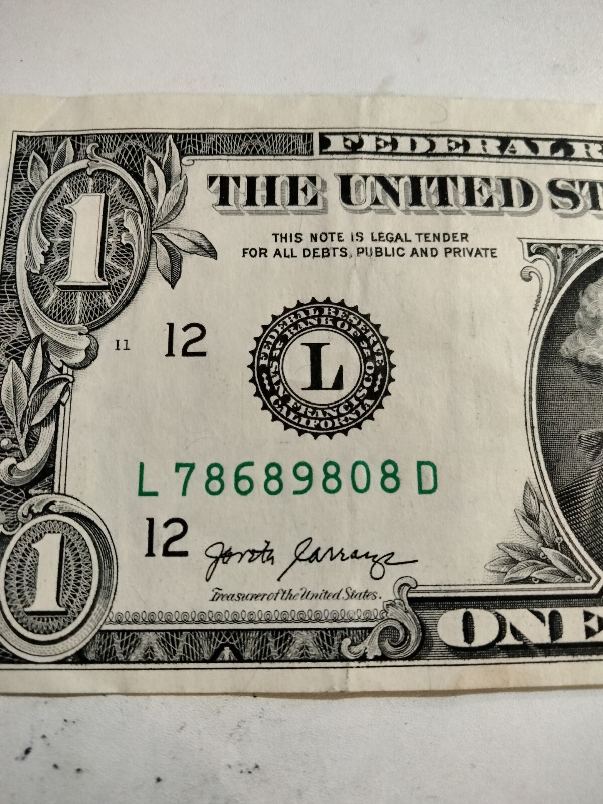 Dollar Bills With Unique Rare Serial Numbers | eBay
