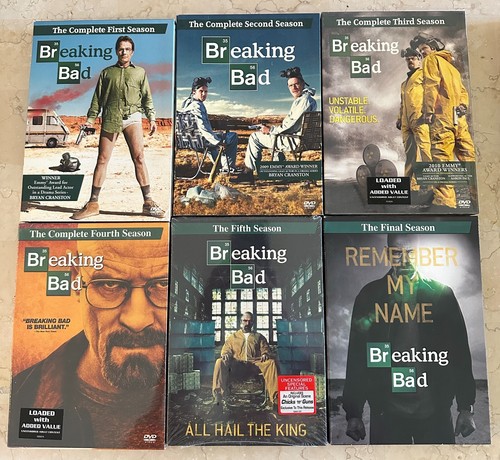 Breaking Bad Complete Series DVD Set of 6 ~ 3 Shrink Wrapped | eBay