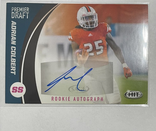 2017 Sage Hit - Autographs #A20 Adrian Colbert (AU, RC) for sale online ...