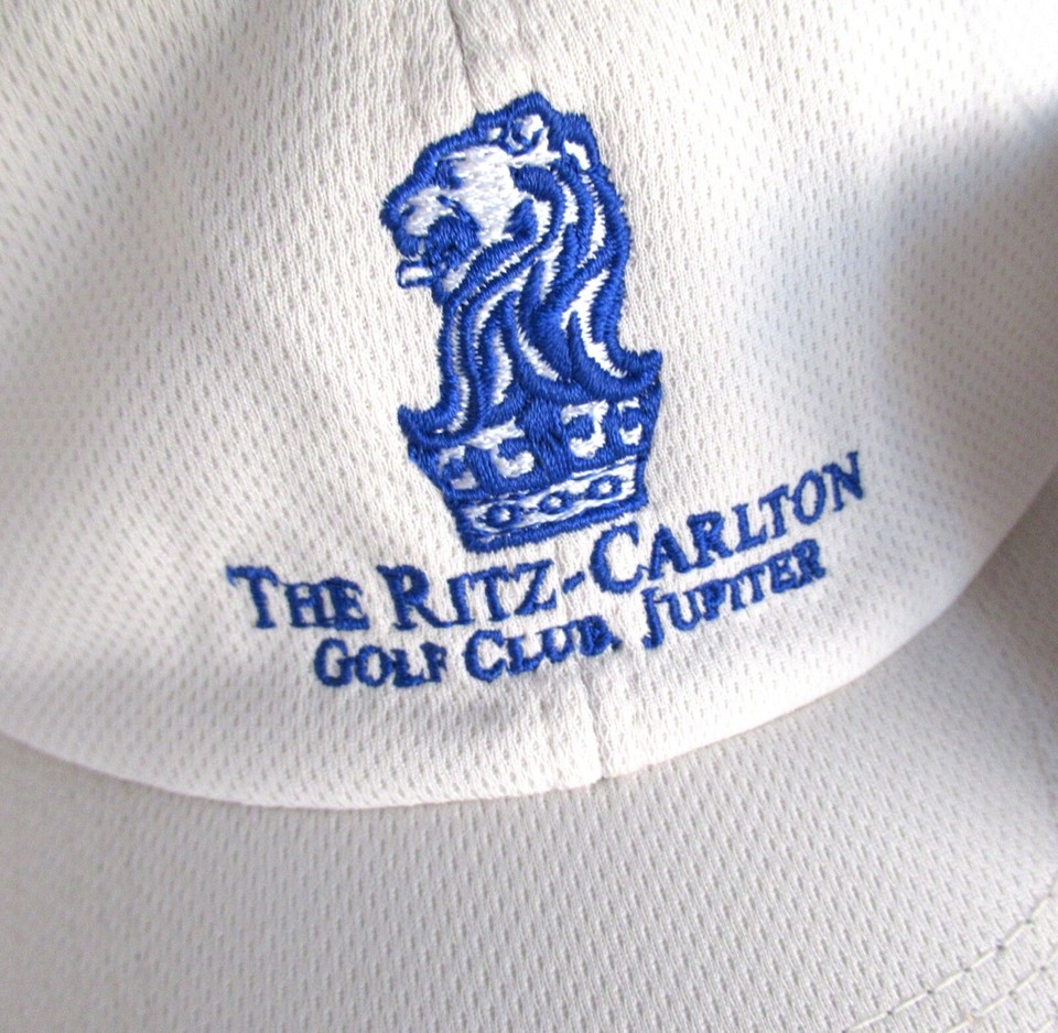 New Ritz Carlton Golf Club Jupiter Baseball Cap Caddie Hat Dry Comfort ...