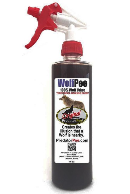Predator Pee 100 Pure Wolf Urine 16oz Trigger Spray Bottle for sale ...
