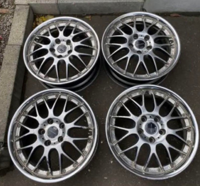 work mesh 4wheels 17inch 7J +47 5H-114.3 | eBay