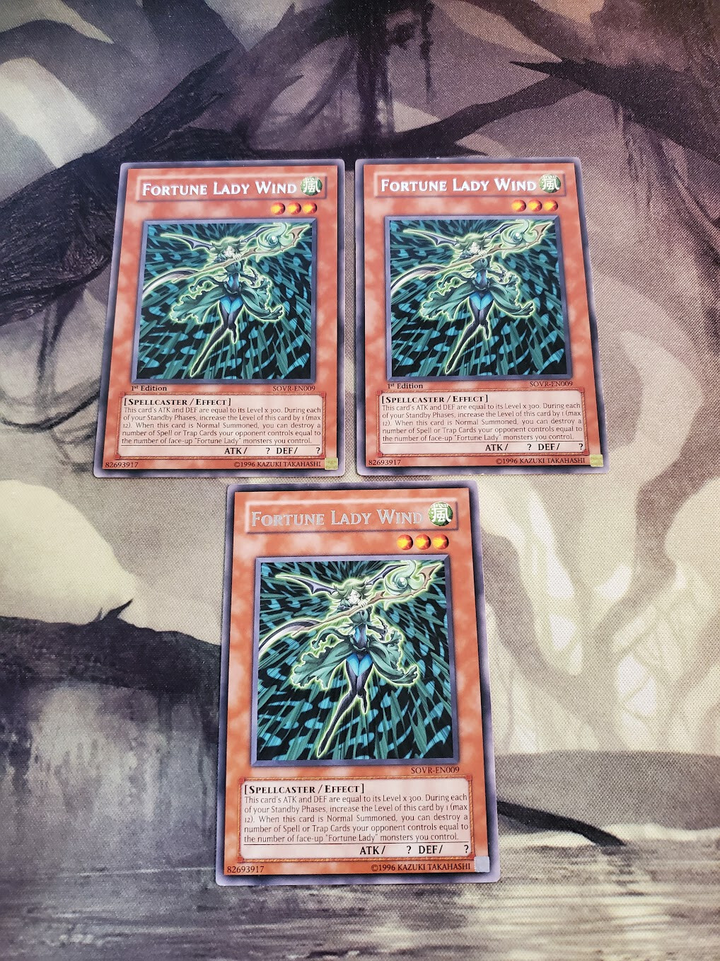 Yugioh - Fortune Lady Wind SOVR-EN009 LP/NM Unlimited/1st ed Rare x3 | eBay