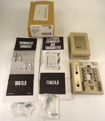 Honeywell Y700A 1004 Electronic Thermostat Y-Pack, Trane, T-Stat/Sub ...