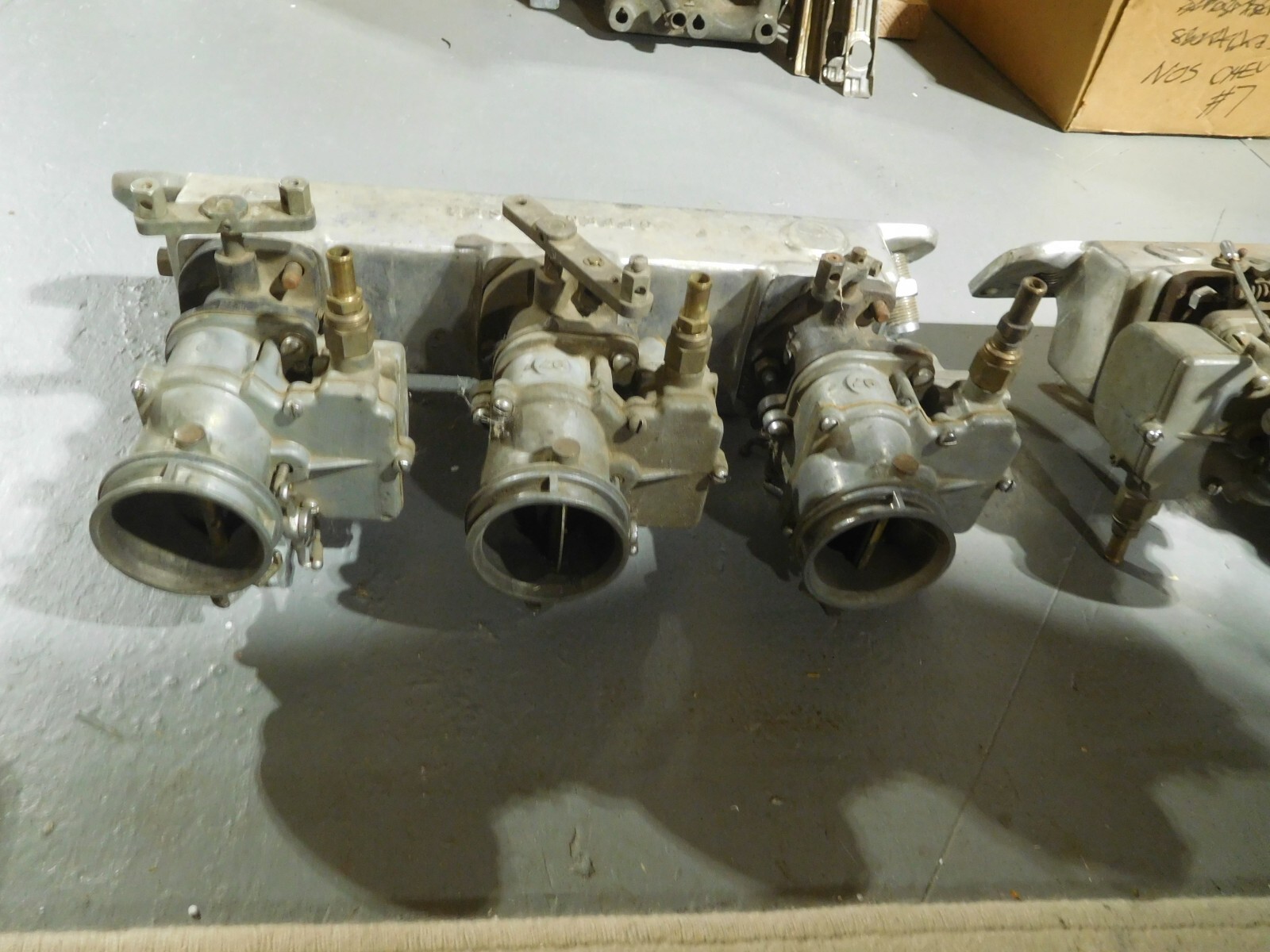 1959 1966 Olds 371 394 425 Offy Intake Manifolds Stromberg 97 Carbs ...