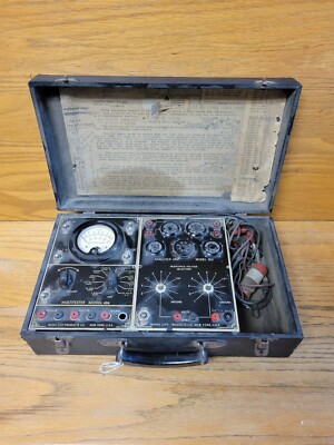 Vintage tube tester Radio City Products multitester 406 analyzer unit ...
