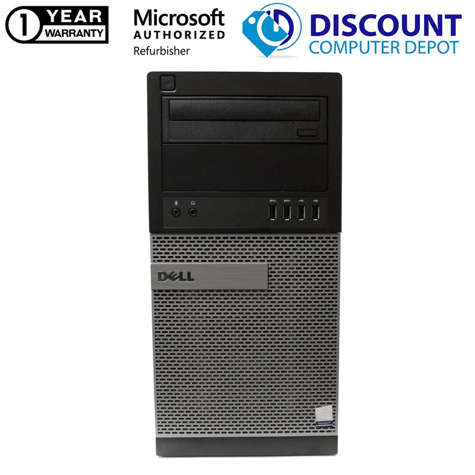 Dell Work From Home i5 Computer Bundle 8GB 500GB HD windows 10 PC WIFI ...