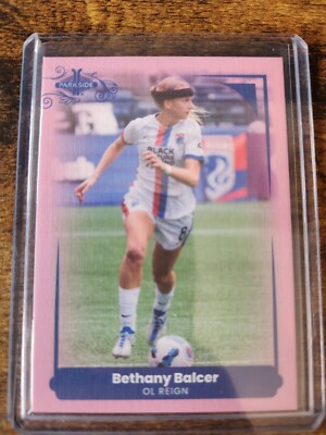 2022 NWSL Parkside Paramount Bethany Balcer Pink 153/225 SP #74 OL ...