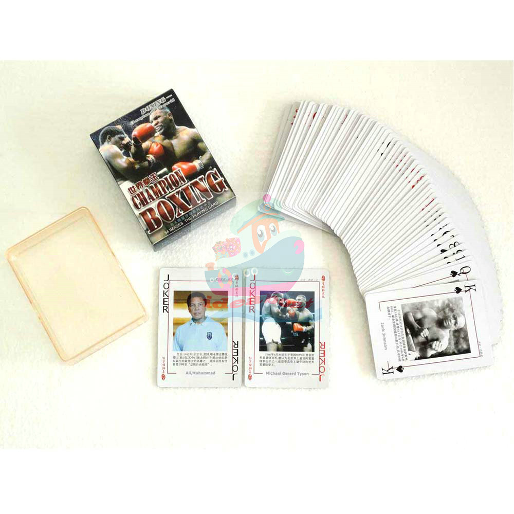 Out of Print Playing card/Poker Deck 54 cards of The WORLD BOXING ...