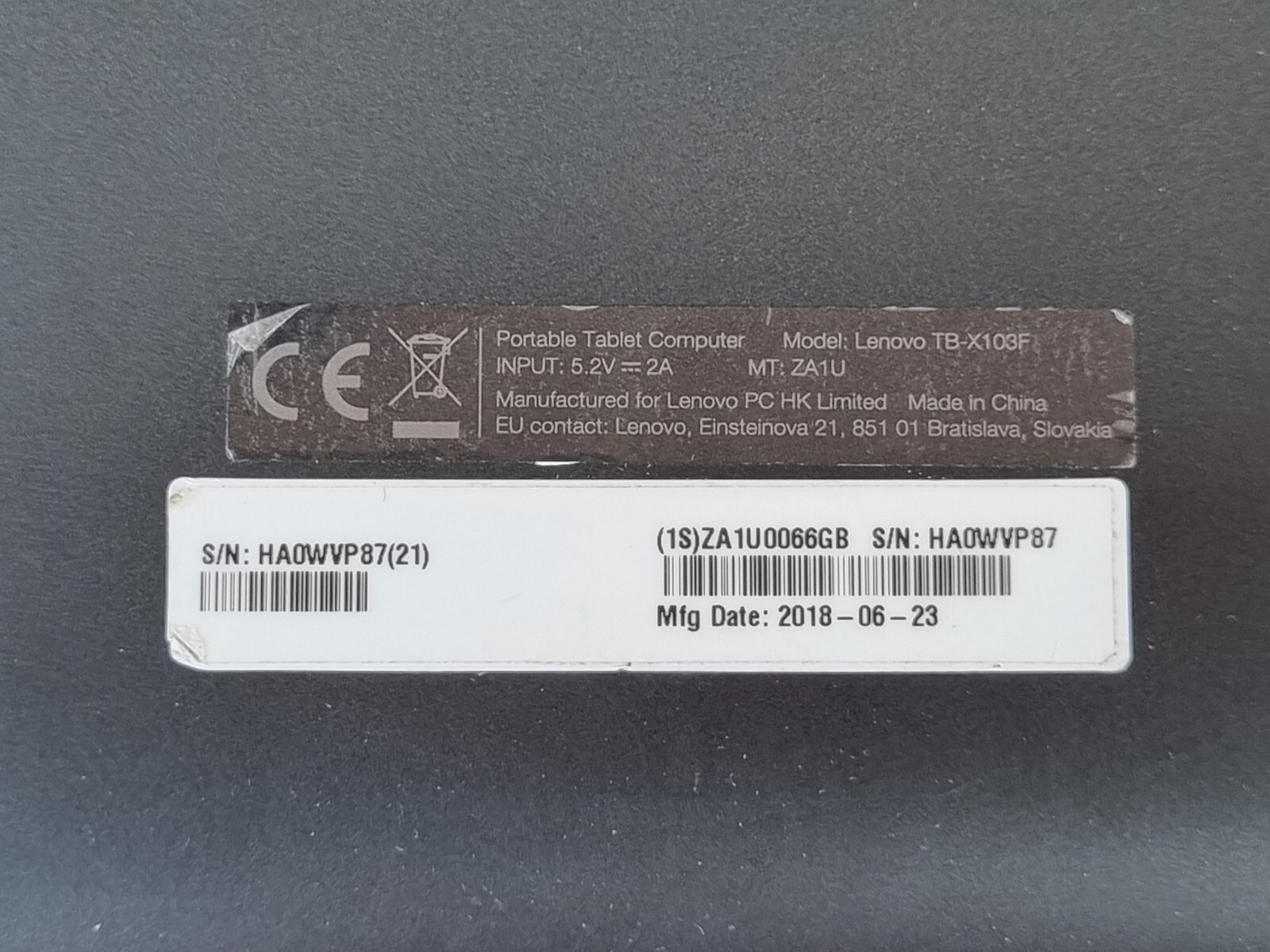 Lenovo TB-X103F ZA1U tablet. Lenovo 10.1” inch TB-X103F with 16 GB ...